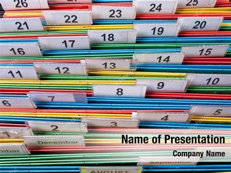 File Folders Powerpoint Template File Folders Powerpoint Background