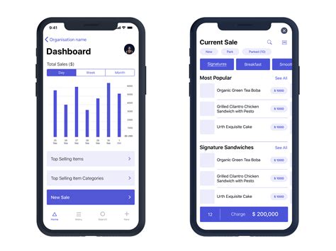 Pos Mobile App Preview By Dinesh Ramamurthy On Dribbble