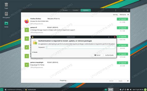 How To Update And Upgrade Manjaro Linux Linux Tutorials Learn Linux Configuration