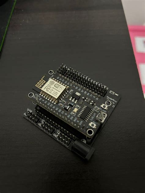 Esp8266 Nodemcu V3 With Base Computers Tech Parts Accessories Other Accessories On Carousell
