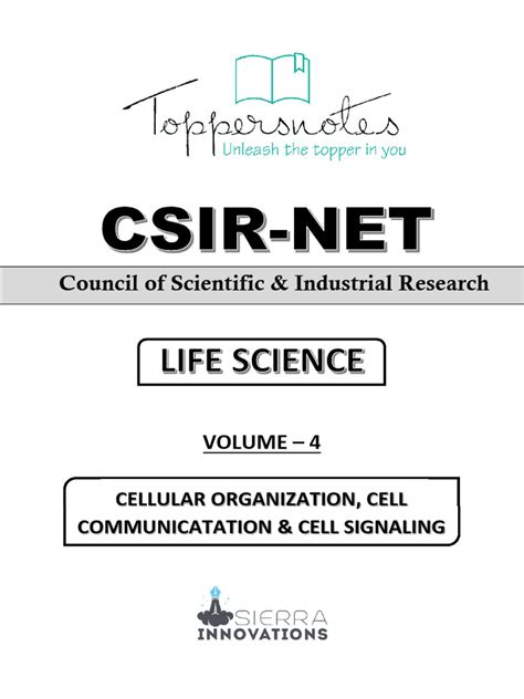 Csir Life Science Sample Cell Biology Pdf Cell Membrane Biological Membrane