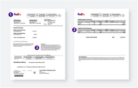Paper Invoice Updates FedEx