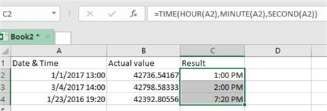 Excel Formula Extract Time From A Date And Time Excelchat