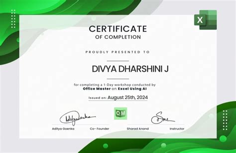 Divya Dharshini J On Linkedin Excelai Learningandgrowth Aiinbusiness Professionaldevelopment…