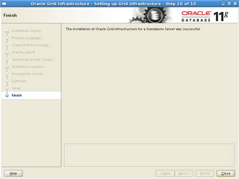 Install Oracle Grid Infrastructure 11gr2 With Asm On Standalone Server