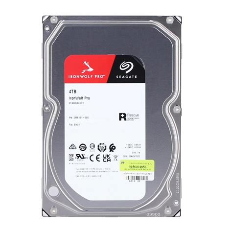 Seagate 4 Tb Hdd ฮาร์ดดิสก์แนส Ironwolf Pro 7200rpm Sata3