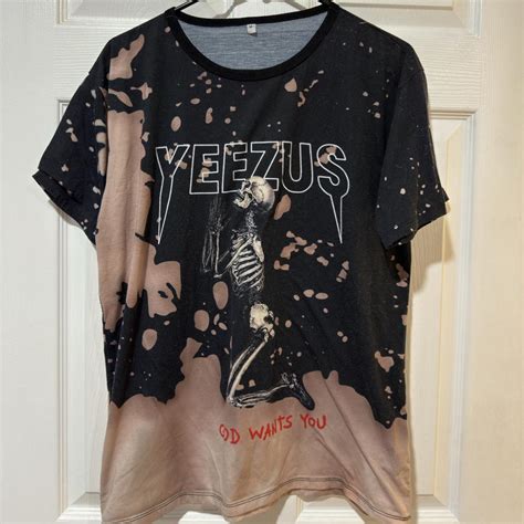 Yeezus Tour Shirt May Not Be Real Thrifted Depop