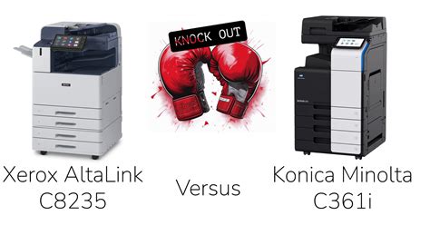 Xerox Altalink C8235 Versus Konica Minolta Bizhub C361i Scriptum Document Solutions Ltd