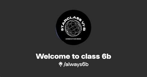Welcome To Class 6b Instagram Tiktok Linktree