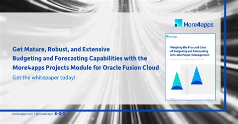 More4apps On Linkedin More4apps More4apps Oracleprojects Freewhitepaper