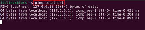 Linux Ping Command Its Linux Foss