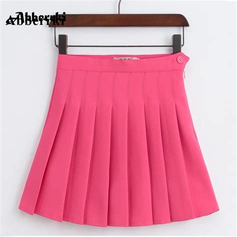 Buy Korean Japanese New Summer Sexy Mini Pleated Skirt