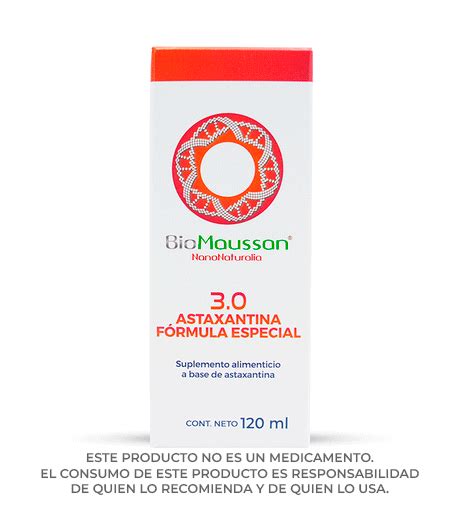 Astaxantina F Rmula Especial Ml Biomaussan