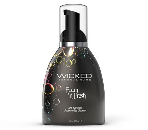 Wicked Foam N Fresh Antibacterial Foaming Sex Toy Cleaner AlgoSexy Com