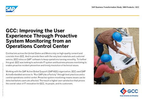 Gcc Improving The User Experience Through Proactive System
