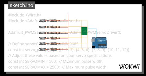 Quadruped Wokwi Esp32 Stm32 Arduino Simulator