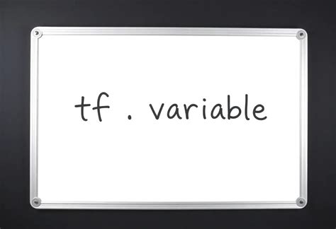 Tensorflow Variables Once And For All Hackernoon