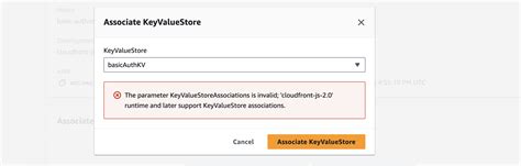 Cloudfront Keyvaluestore で複数組のユーザー名パスワードを管理して、cloudfront Functions により構成したベーシック認証で使ってみた