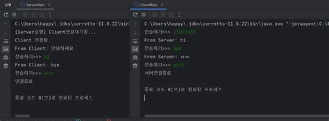 [java] 소켓 프로그래밍 socket programming 예제 serversocket socket thread