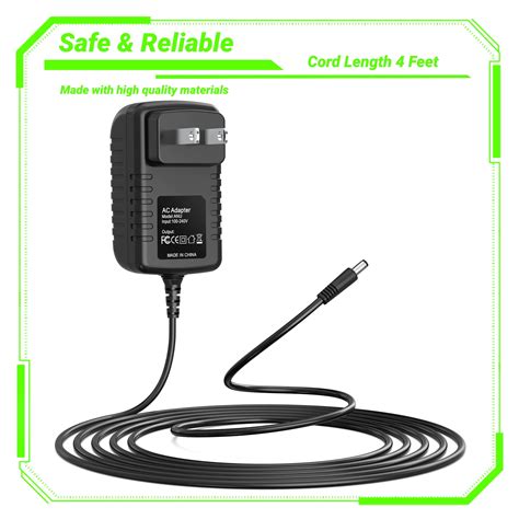 CJP Geek AC DC Adapter Compatible For Model MCDC090010UA2 9VDC Class 2 Transformer Power Supply