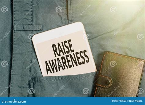 Text Showing Inspiration Raise Awareness Business Concept Creating A Specific Messaging