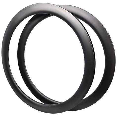 Custom 650c Carbon Fibre Road Bike Rims 50mm Depth 23mm Width Clincher