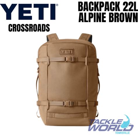 Yeti Crossroads Backpack 22l Alpine Brown