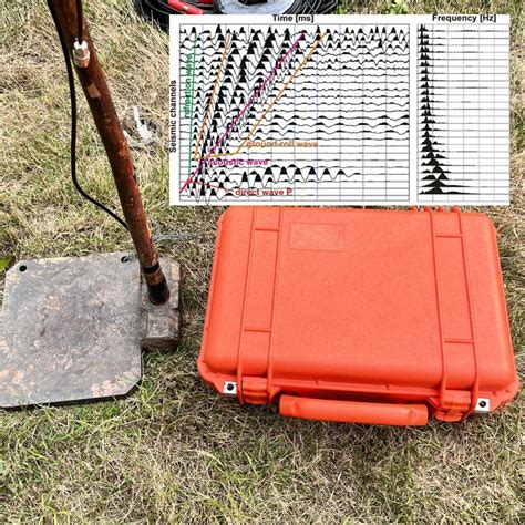 Seismic Datalogger Shallow Seismic Refraction Reflection Surface Waves Seismic Recorder