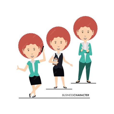 Premium Vector Cartoon Businessman Icon Over Office Background