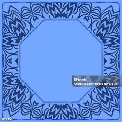 디자인 서식 파일에 대 한 장식 라인 아트 프레임입니다 초대장 및 인사말 카드에 대 한 레이스 벡터 일러스트 레이 션 공란에 대한 스톡 벡터 아트 및 기타 이미지 Istock