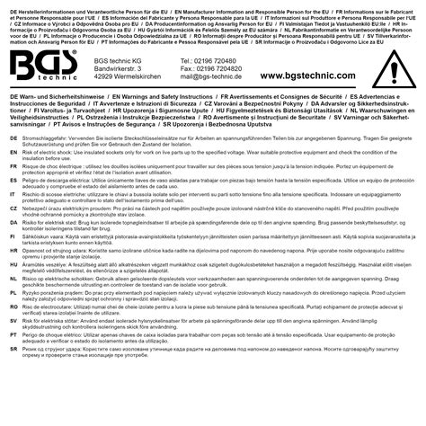 Bgs Technic Vde Socket Hexagon 12 5 Mm 1 2 Drive 10 Mm Purchase Online