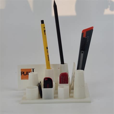 3d프린팅용 3d모델링파일 연필꽂이