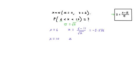 Solved Assume X Is A Normally Distributed Random Variable With Mean
