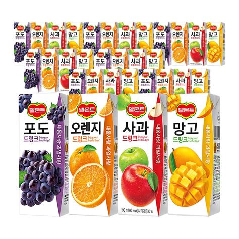 델몬트 드링크 4종 32팩 혼합 이랜드몰