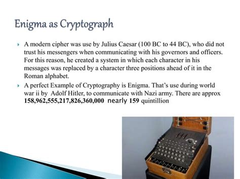 Overview Of Cryptography Ppt