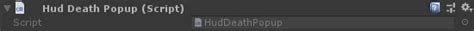 Huddeathpopup Monobehaviour Neofps Scripting Reference
