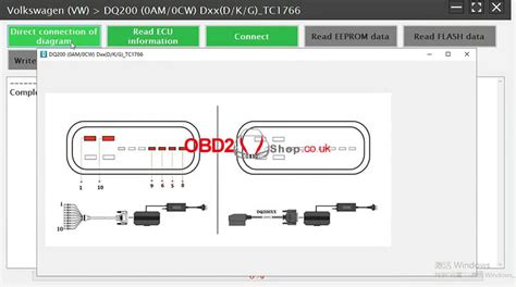 Launch X431 Ecu Tcu Tool Clone Ecu For Vw Dq200 4 Uk