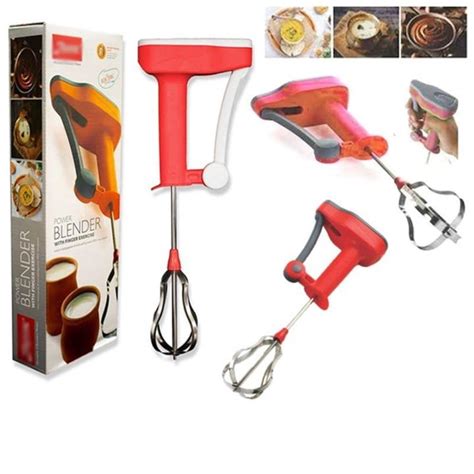 Manual Rotating Hand Blender Power Free Hand Blender And Beater With High Speed Operation