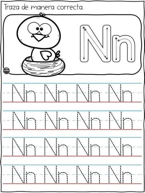 Letra Ñ Preescolar