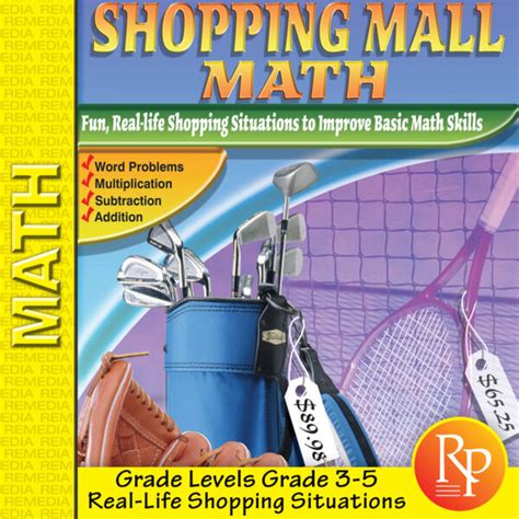 Shopping Mall Math Consumer Math Word Problems Money Skills Made By Teachers