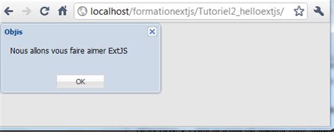Tutoriel ExtJS N votre première application ExtJS objis com