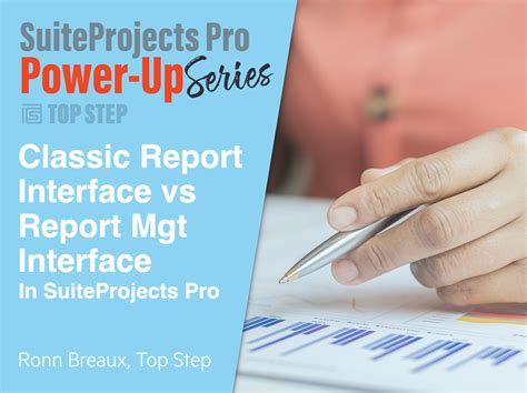 Suiteprojects Pro Power Up Series Classic Report Interface Vs Report