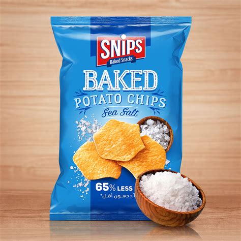Sea Salt Baked Potato Chips Snips Sea Salt Baked Potato Chips Snips