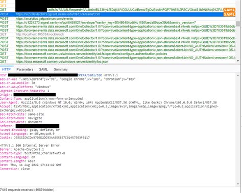 Spring Boot Saml Sso Error Respond 500 Org Apache Xml Utils Uri