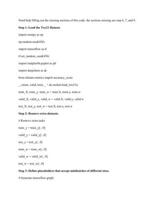 Need Help Filling Out The Missing Sections Of This Code The Sections Docx