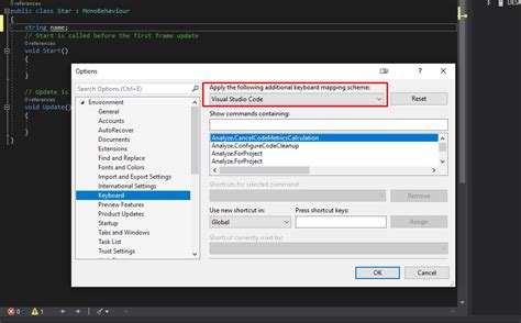 Same Shortcut In Visual Studio And Visual Studio Code Stack Overflow
