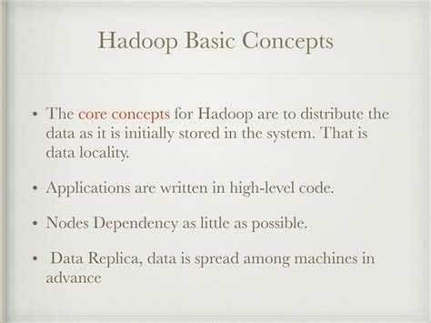 Hadoop Distributed Computing Framework For Big Data Ppt