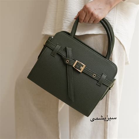 کیف دوشی ودستی بسیار شیم زنانه مدل لاریس فوق العاده جادار و مناسب