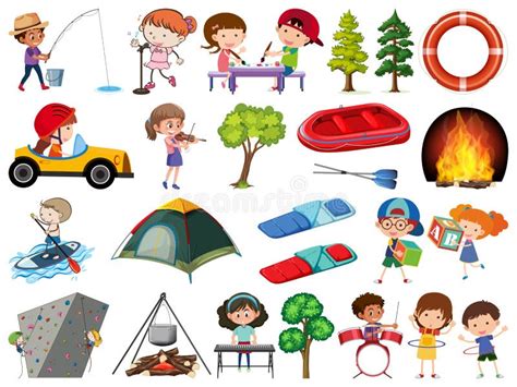 People Doing Different Activities Stock Illustrations 689 People
