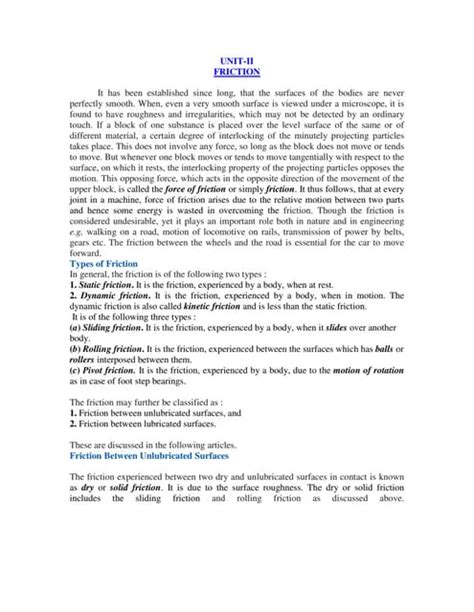 Friction Class 11 Physics Pptx Friction Class 11 Physics Pptx